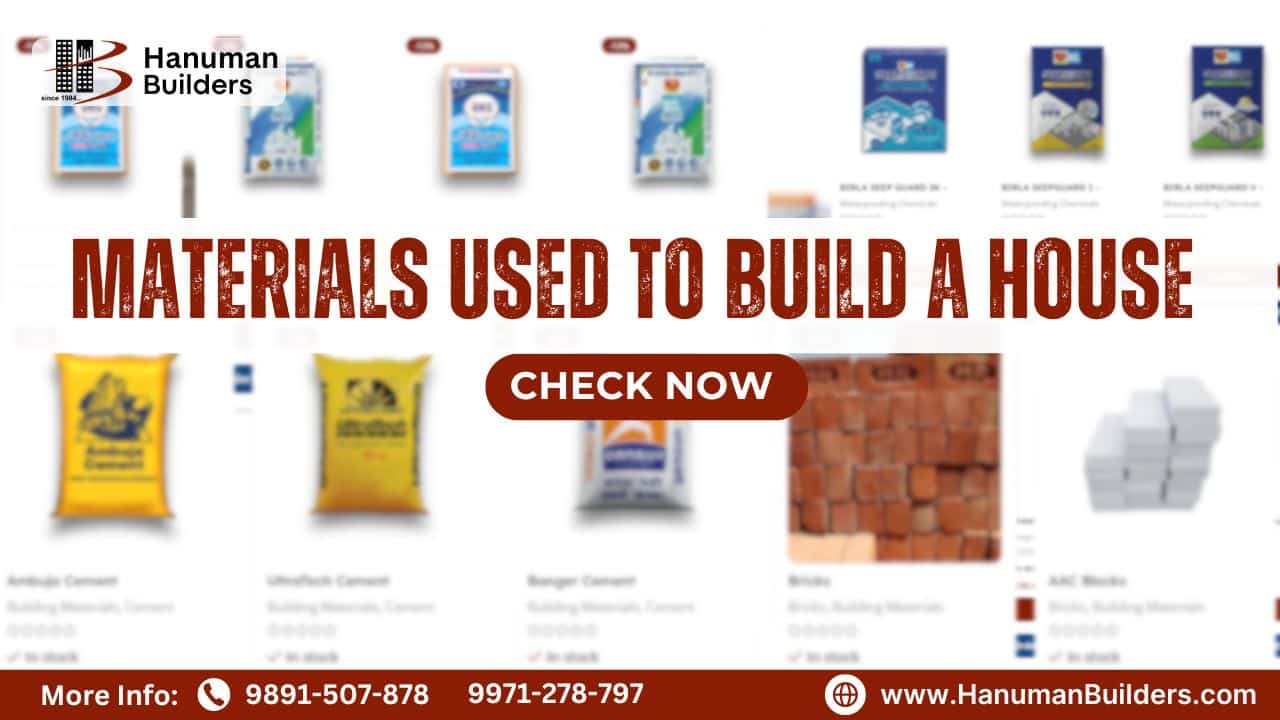 What Are the Materials Used to Build a House?