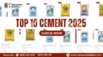 Top 10 Cement in India 2025: Best Brands for Construction