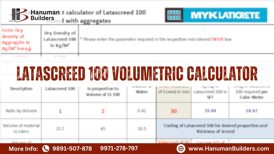 Calculator - Hanuman Builders
